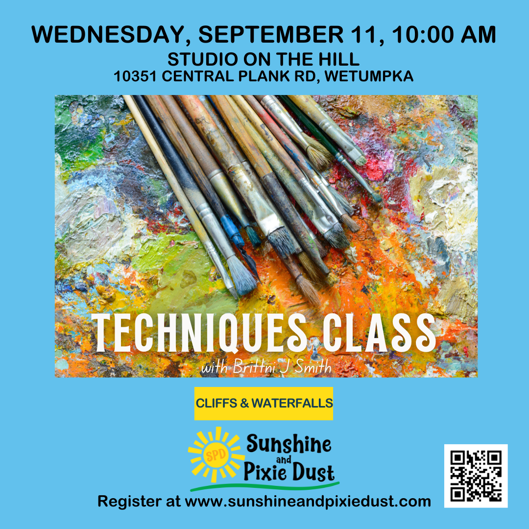 09/11/2024 AM 10:00 Techniques Class (SPD Studio) – Sunshine and Pixie Dust